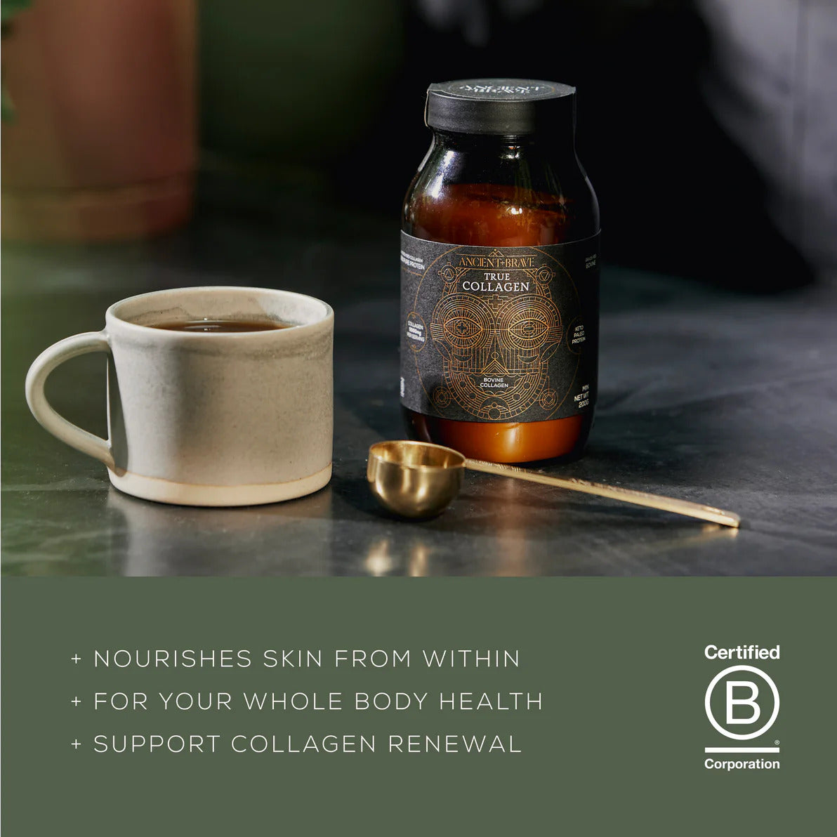 Best High Absorbable & Clinically Proven Collagen | Ancient and Brave ...